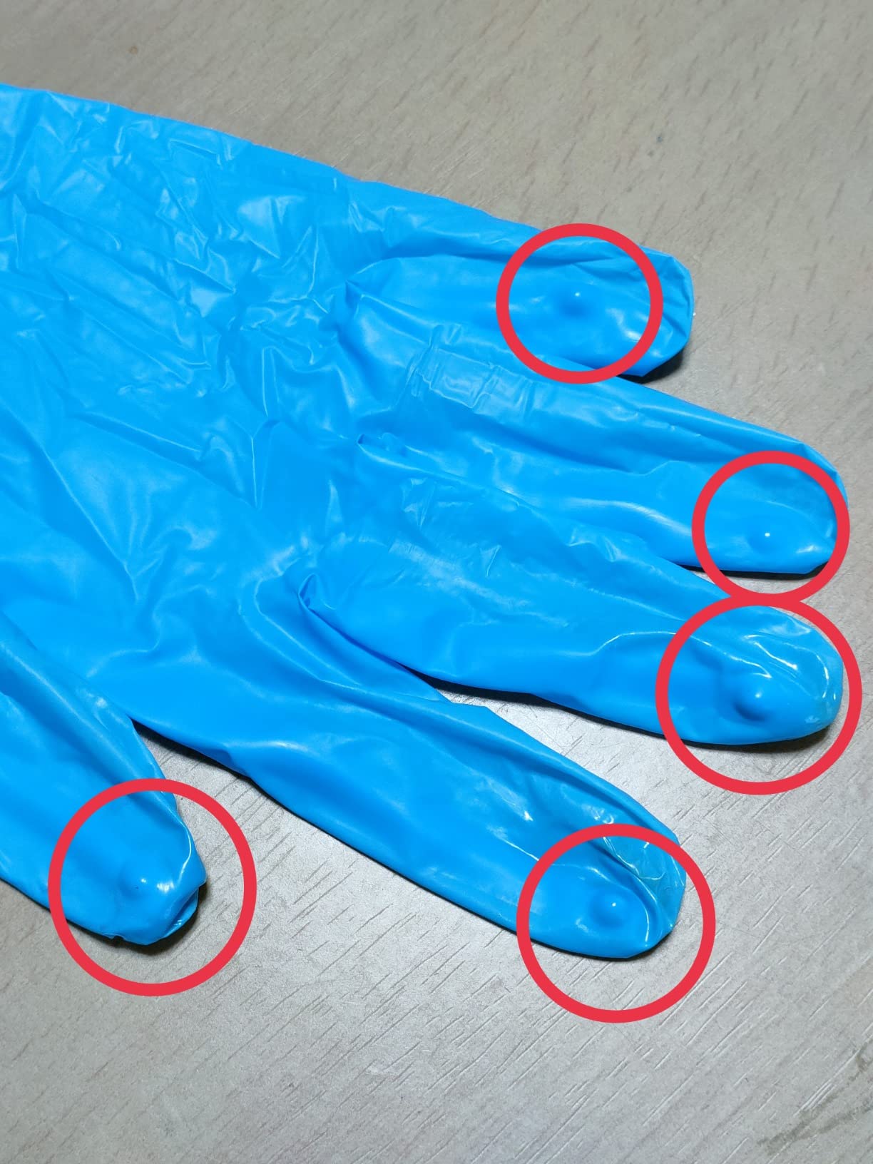 Amazon.co.jp: [DAISSHO] 使い捨て手袋 ニトリル ビニール合成手袋 ハイブリッドグローブ 青 ブルー パウダーフリー 100枚入 Lサイズ (Large) : ドラッグストア