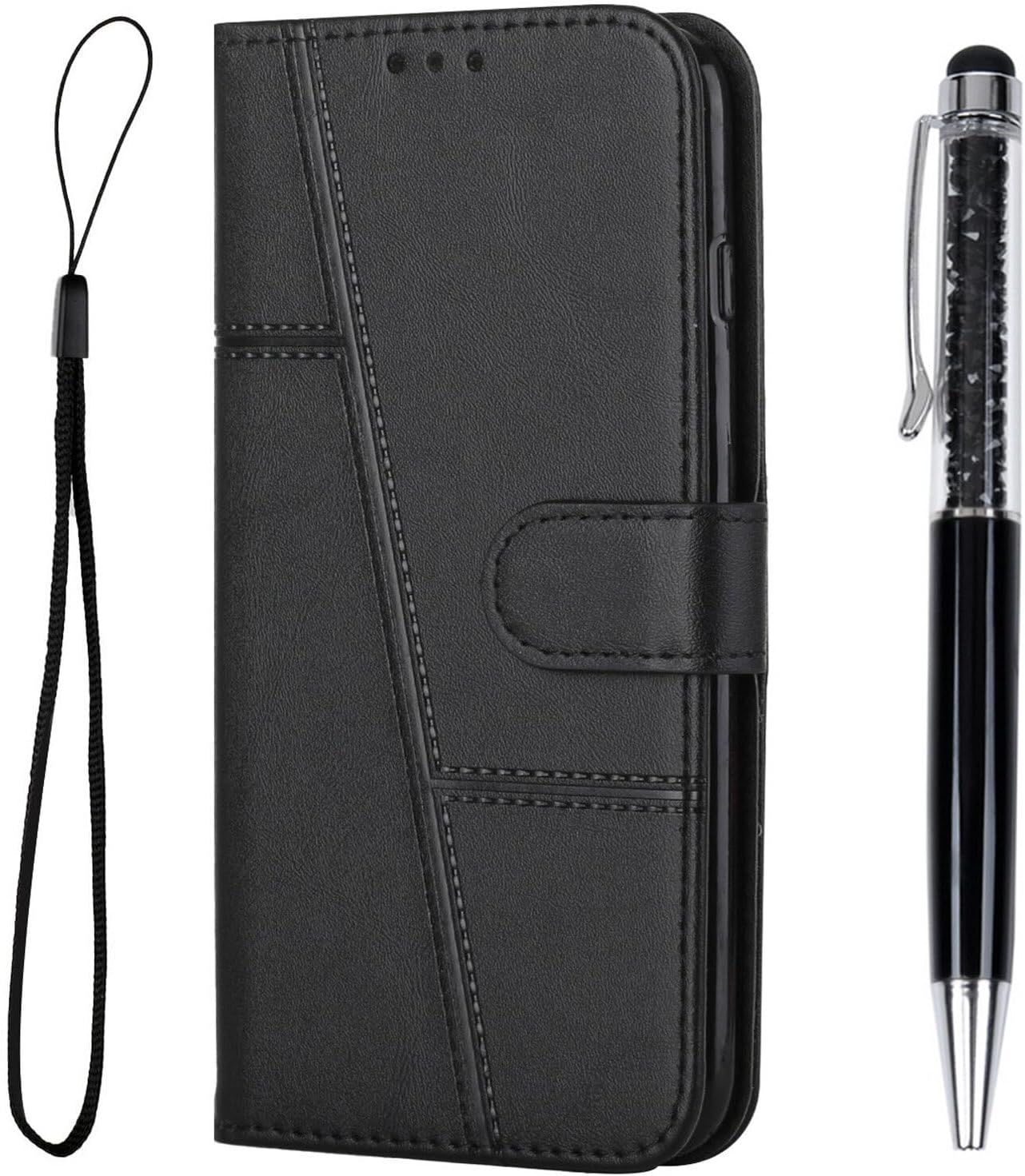 Amazon.com: SUPWALL Flip Case Compatible for iPhone 15 | Leather Wallet ...