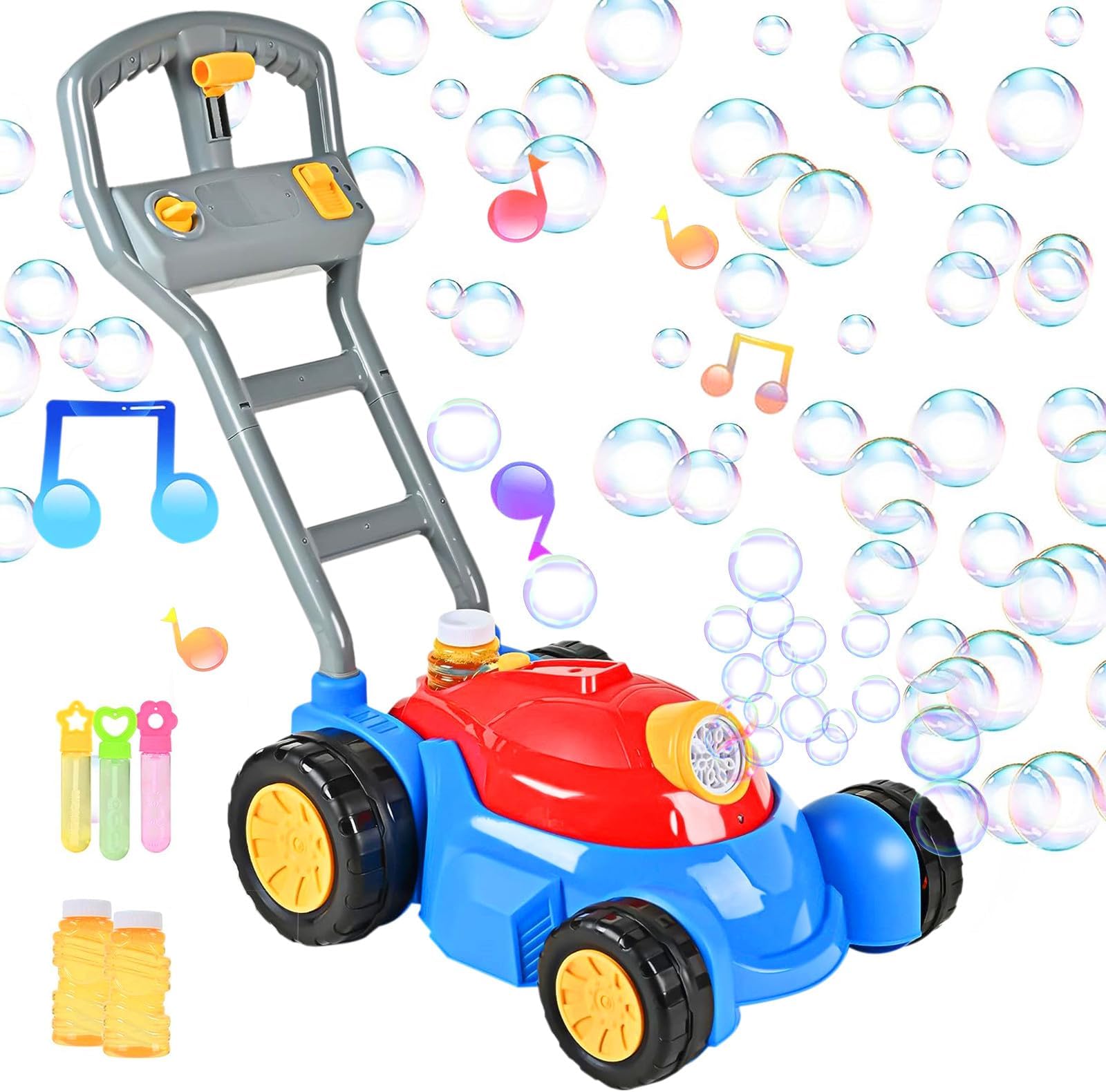 Amazon.com: Maxx Bubbles Bubble-N-Go Mower, Includes 4oz Bubble ...