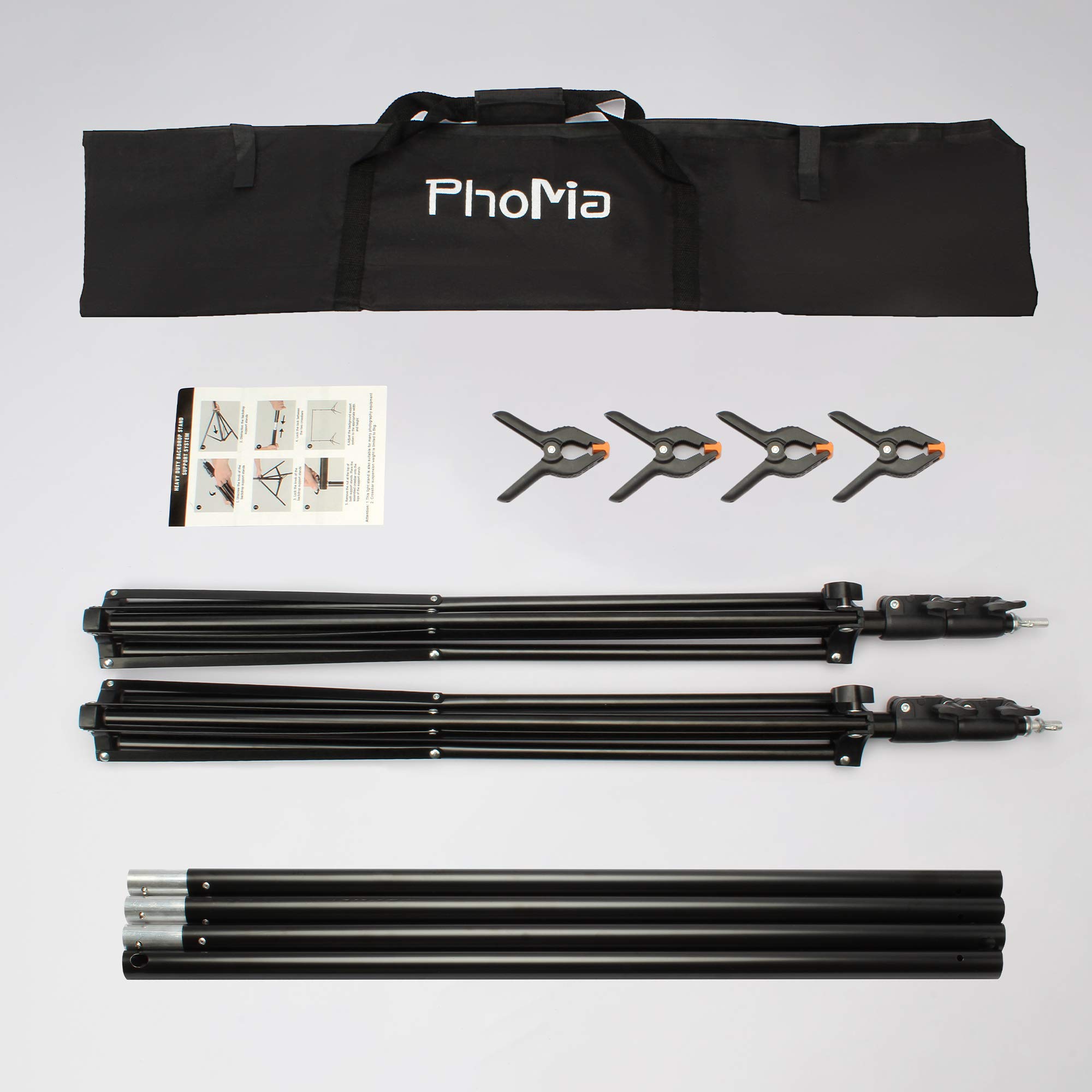 PhoMia Backdrop Stand 10Ftx8....B08V4RFHC3 | Encarguelo.com
