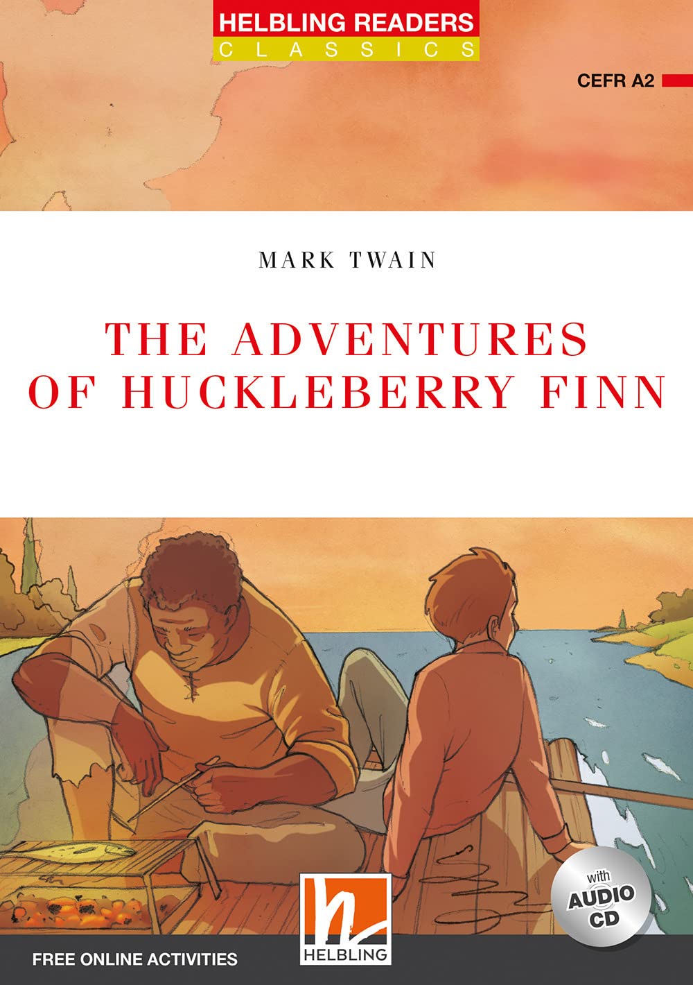 Amazon.com: The Adventures of Huckleberry Finn, mit 1 Audio-CD ...
