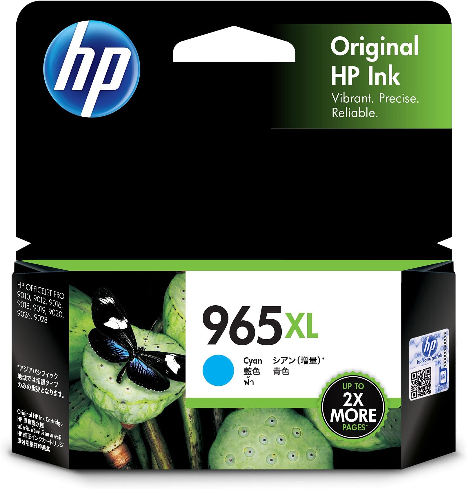 HP 965XL Genuine Ink Cartridge Cyan, Extra 3JA81AA : Amazon.com.au ...