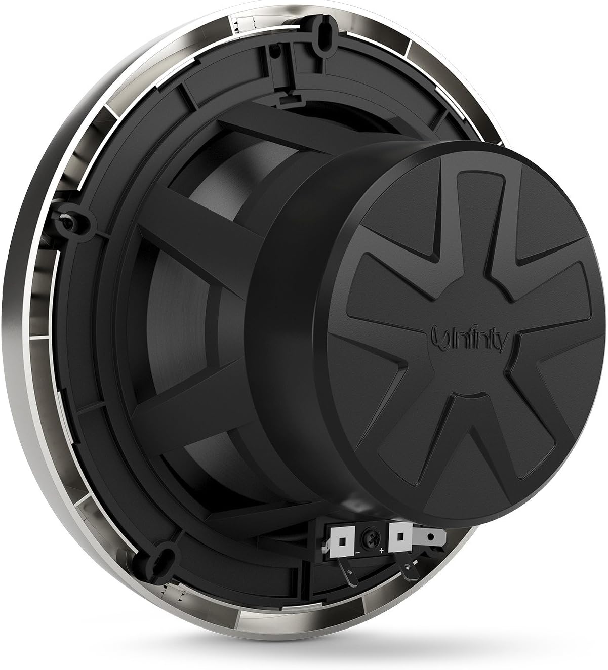 Infinity Marine Bundle – Dos pares de altavoces coaxiales LED RGB de 6. ...