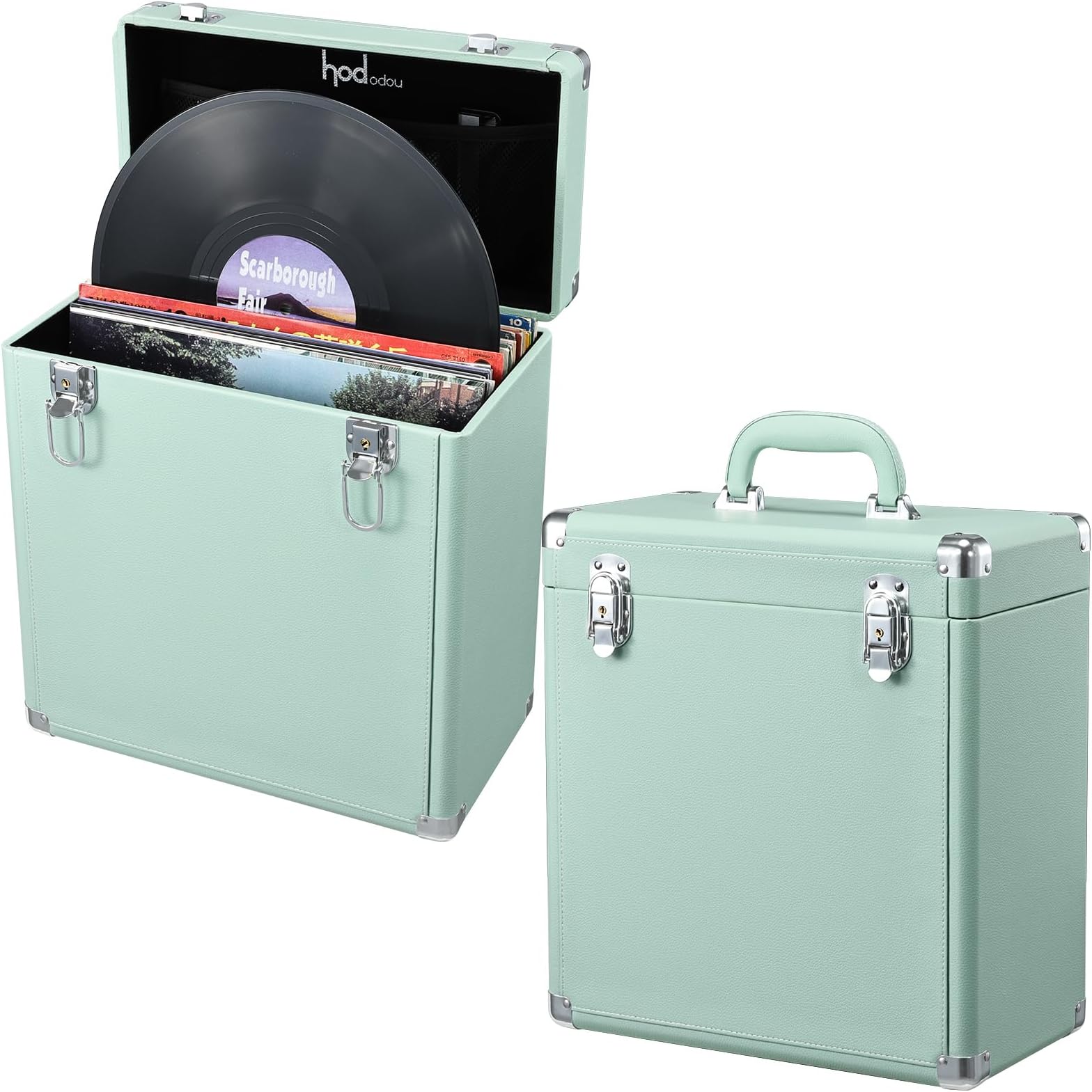 Amazon.com - Vinyl Record Storage Case LP Album Collection Display Box ...