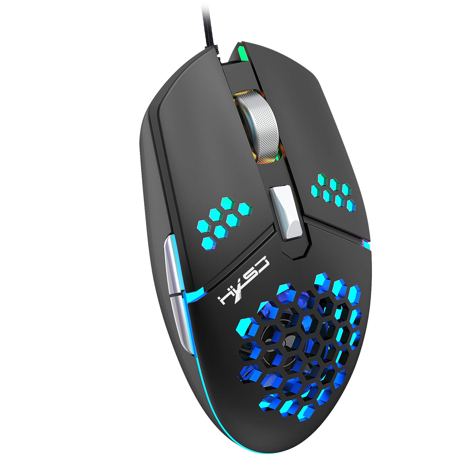 Tkoofn Programmable Rgb Gaming Mouse With Fan 8000 Dpi 4 | Desertcart INDIA