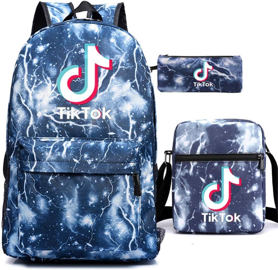 TIK Tok TIK Tok Backpack Fashion Male and Female Student School Bag ...
