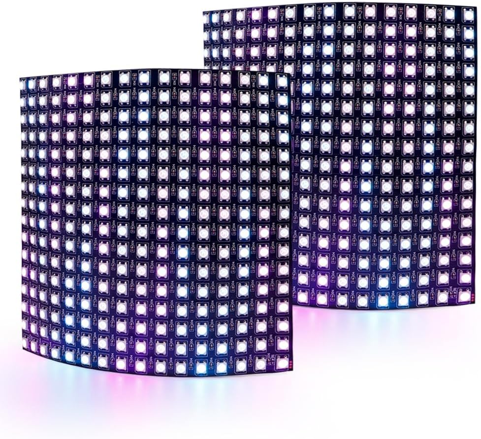 Amazon.com: WS2812B RGB LED Digital Flexible Individually Addressable ...
