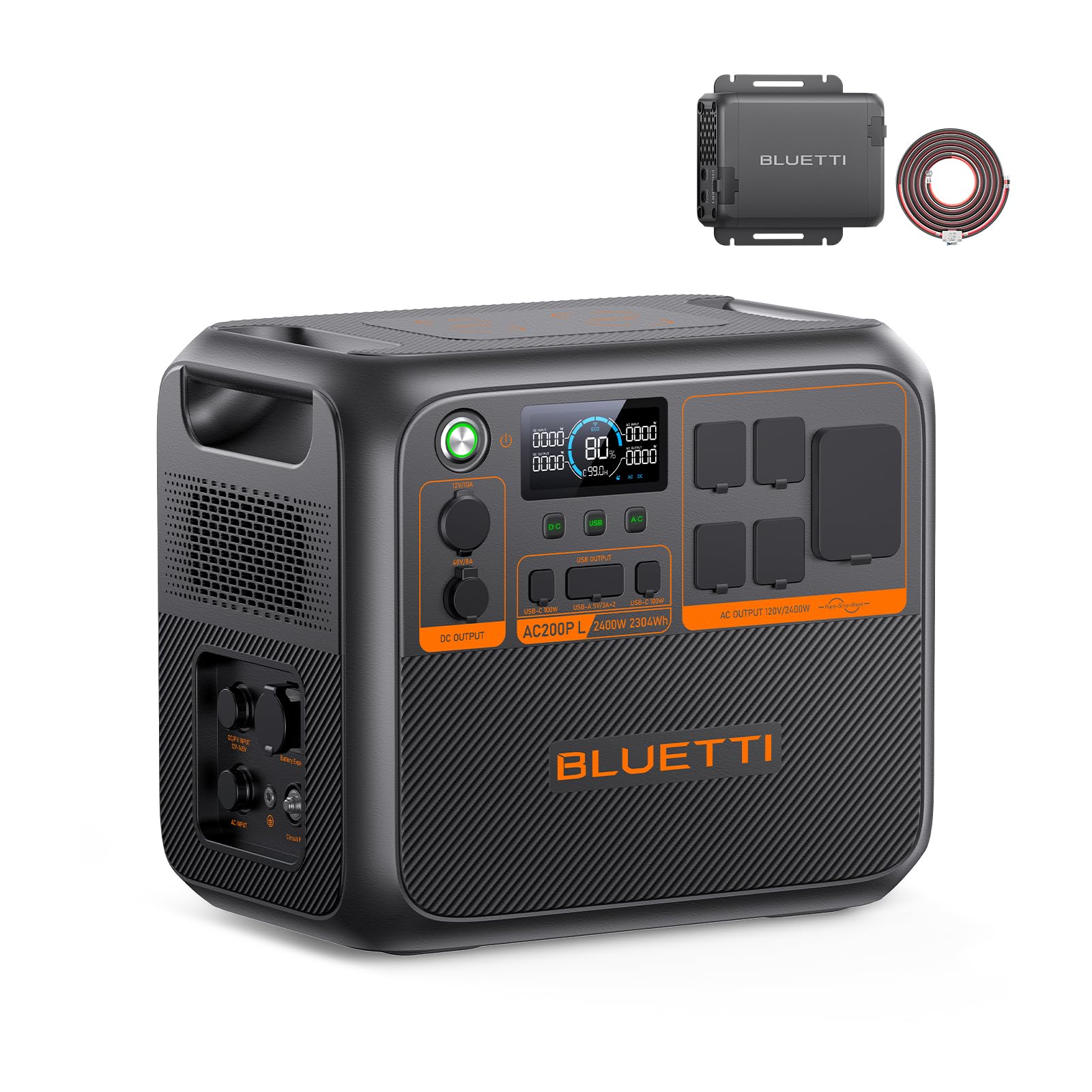 BLUETTI AC200PL Portable Power Station and Charger 1 User Manual