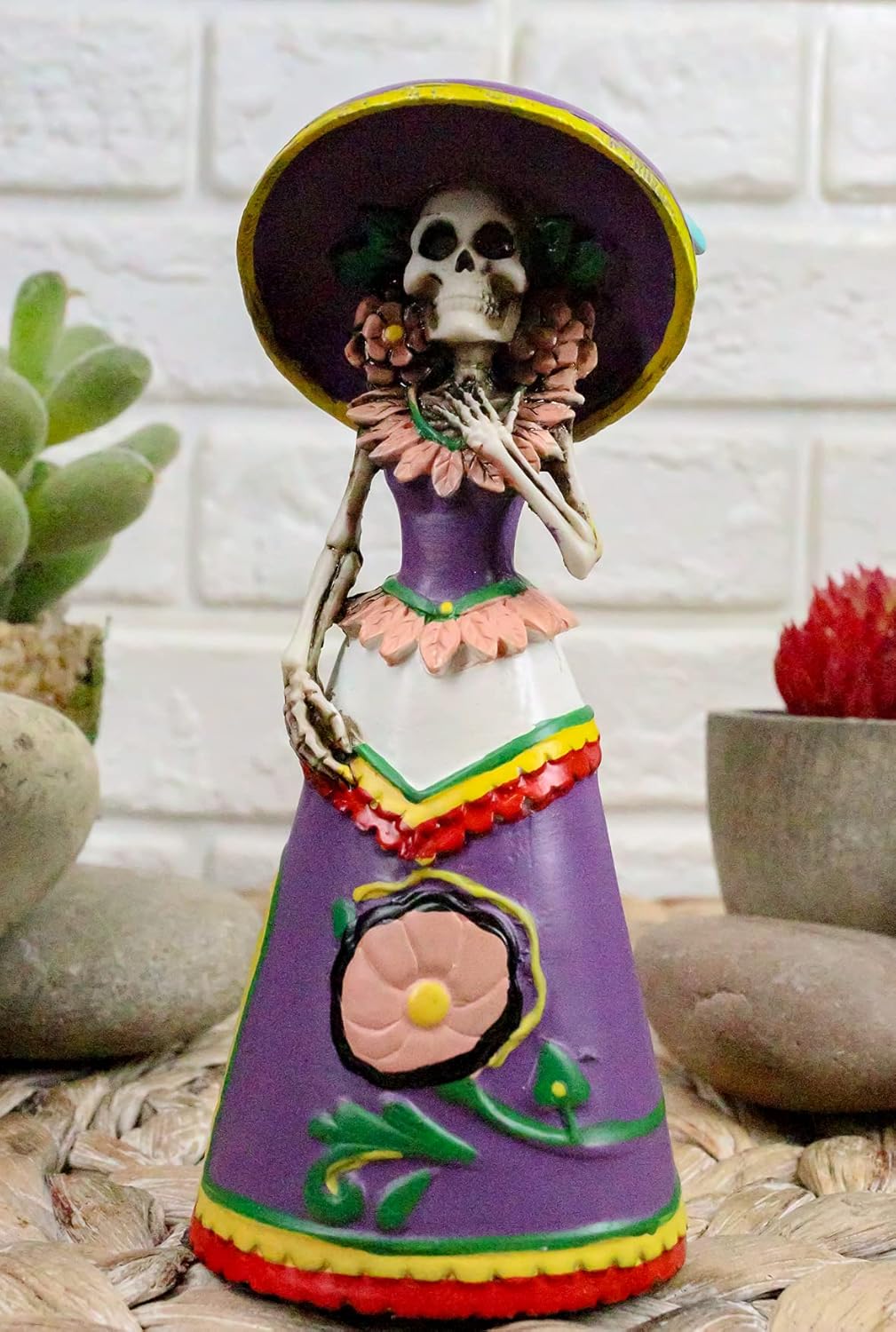 Amazon.com: Ebros Gift Day of The Dead DOD Skeleton Lady Rosa with ...