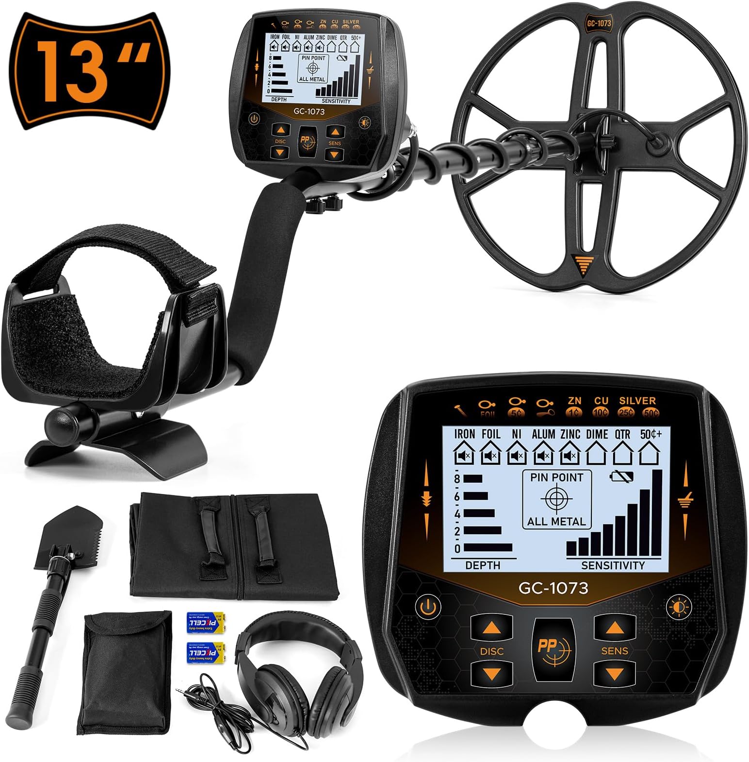 Amazon.com : Gold Digger Metal Detector, 15meter Depth 1000 Meter ...
