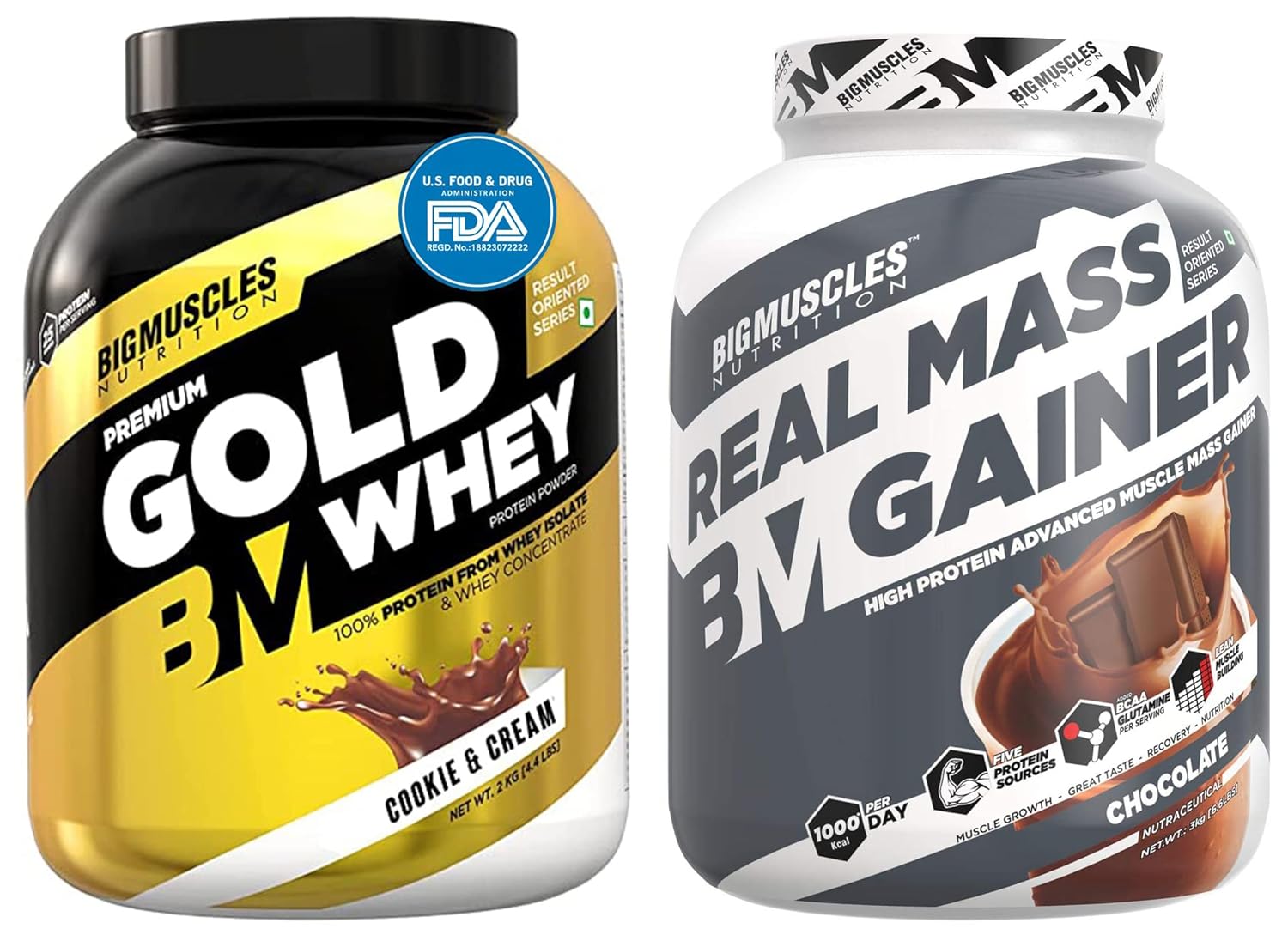 Bigmuscles Nutrition Premium Gold Whey 2Kilogram Whey Protein Isolate ...