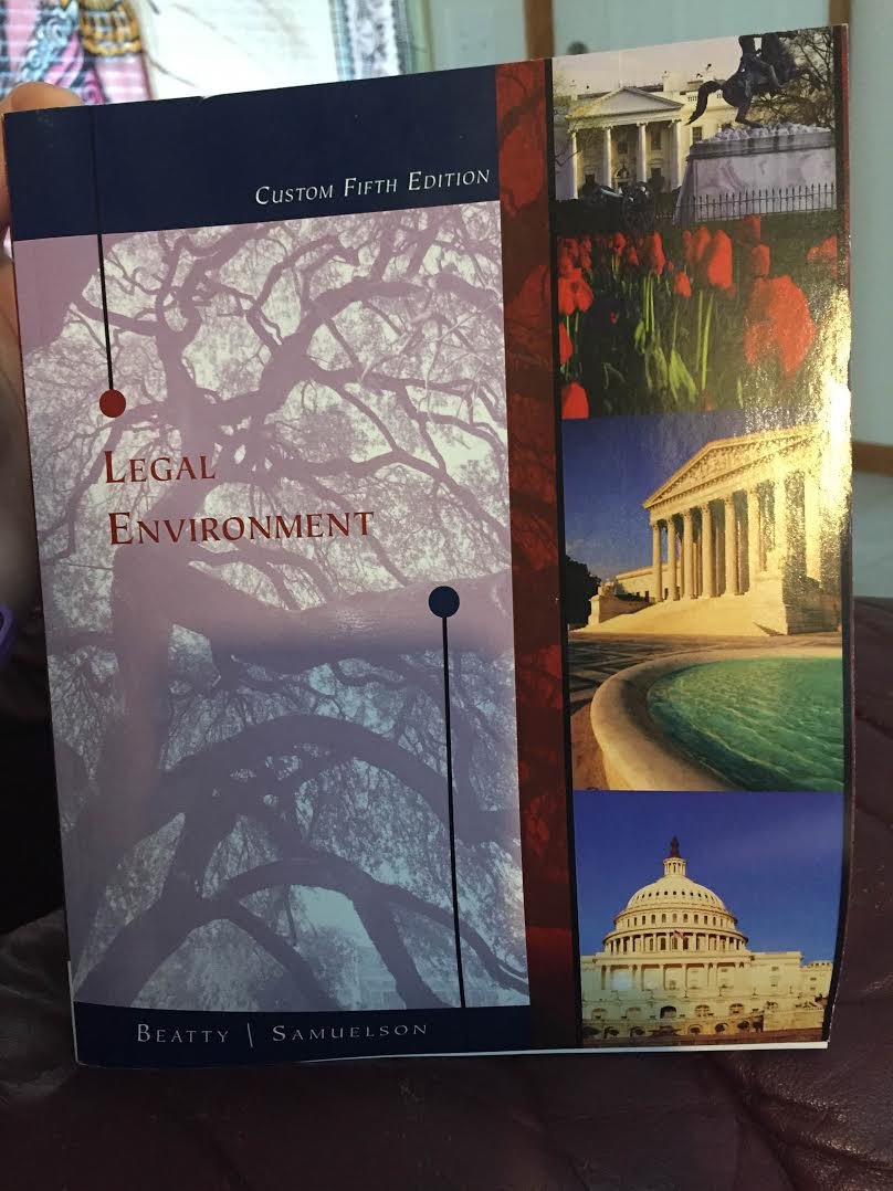 Legal Environment Custom Fifth Edition: Jeffrey F. Beatty, Susan S ...