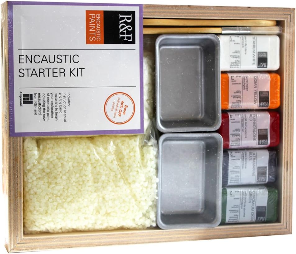 R&F Encaustic Paints Starter Kit : Amazon.co.uk: Home & Kitchen