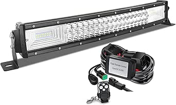 Amazon.com: Willpower 22 inch Curved LED Light Bar with Remote ...