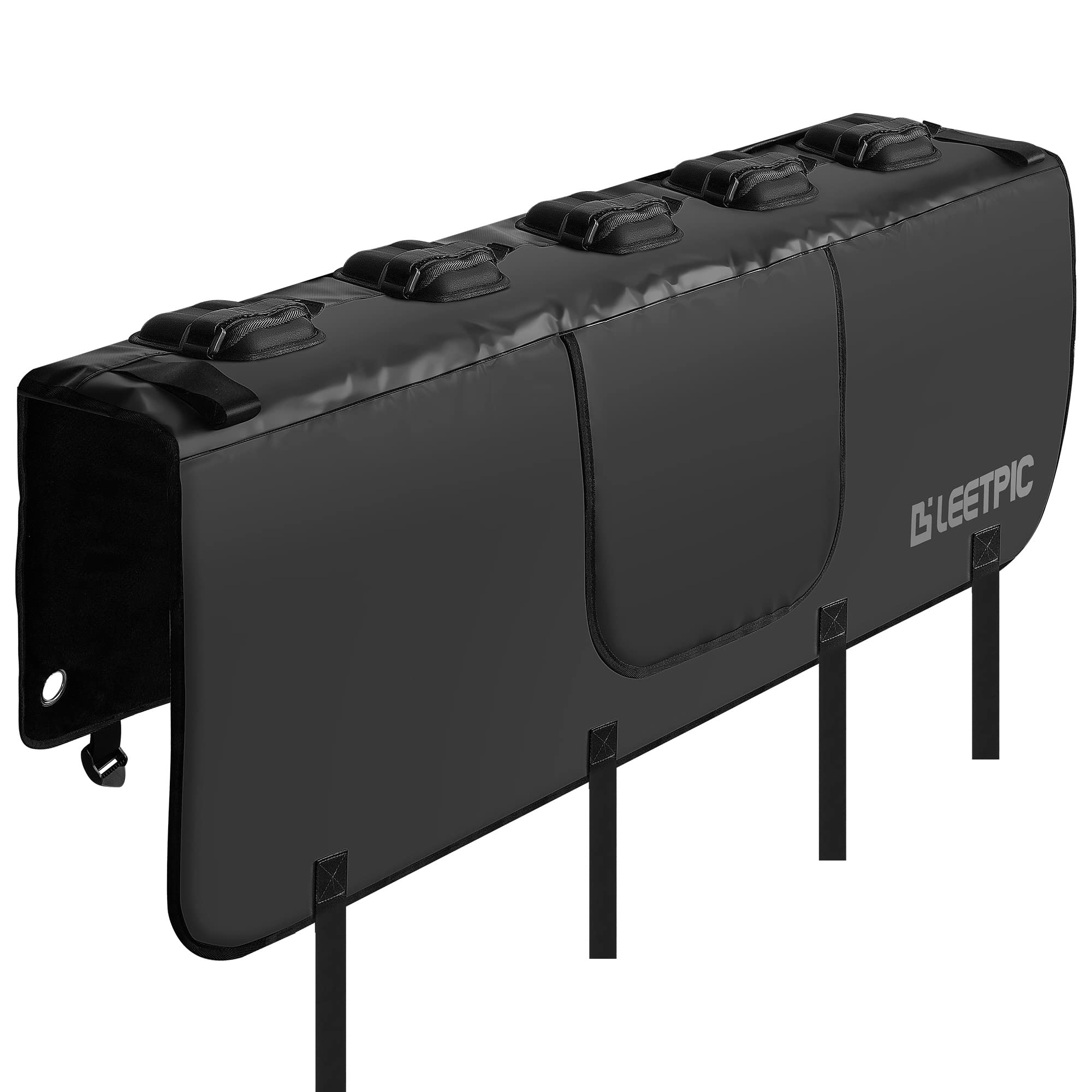 Amazon.com: LEETPIC Tailgate Bike Pads for Pickup Truck Tailgate with Secure Bike Frame Straps ...