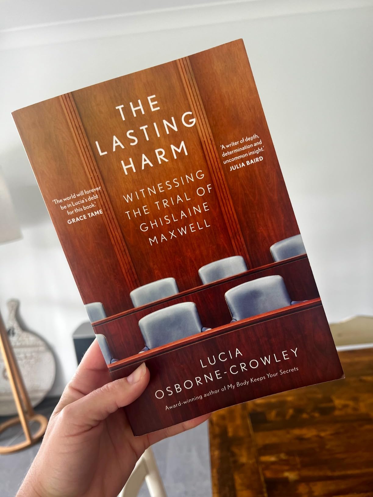 The Lasting Harm: Witnessing the trial of Ghislaine Maxwell : Osborne ...
