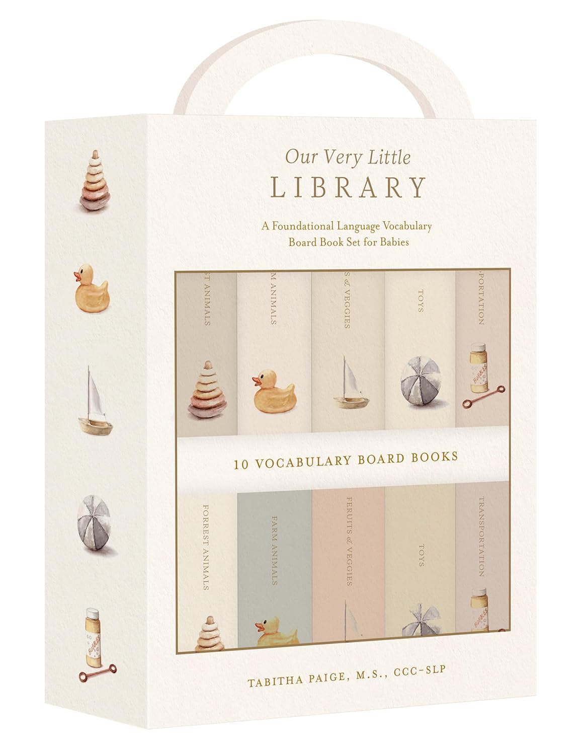 Amazon.com: Our Very Little Library Board Book Set: A Foundational ...