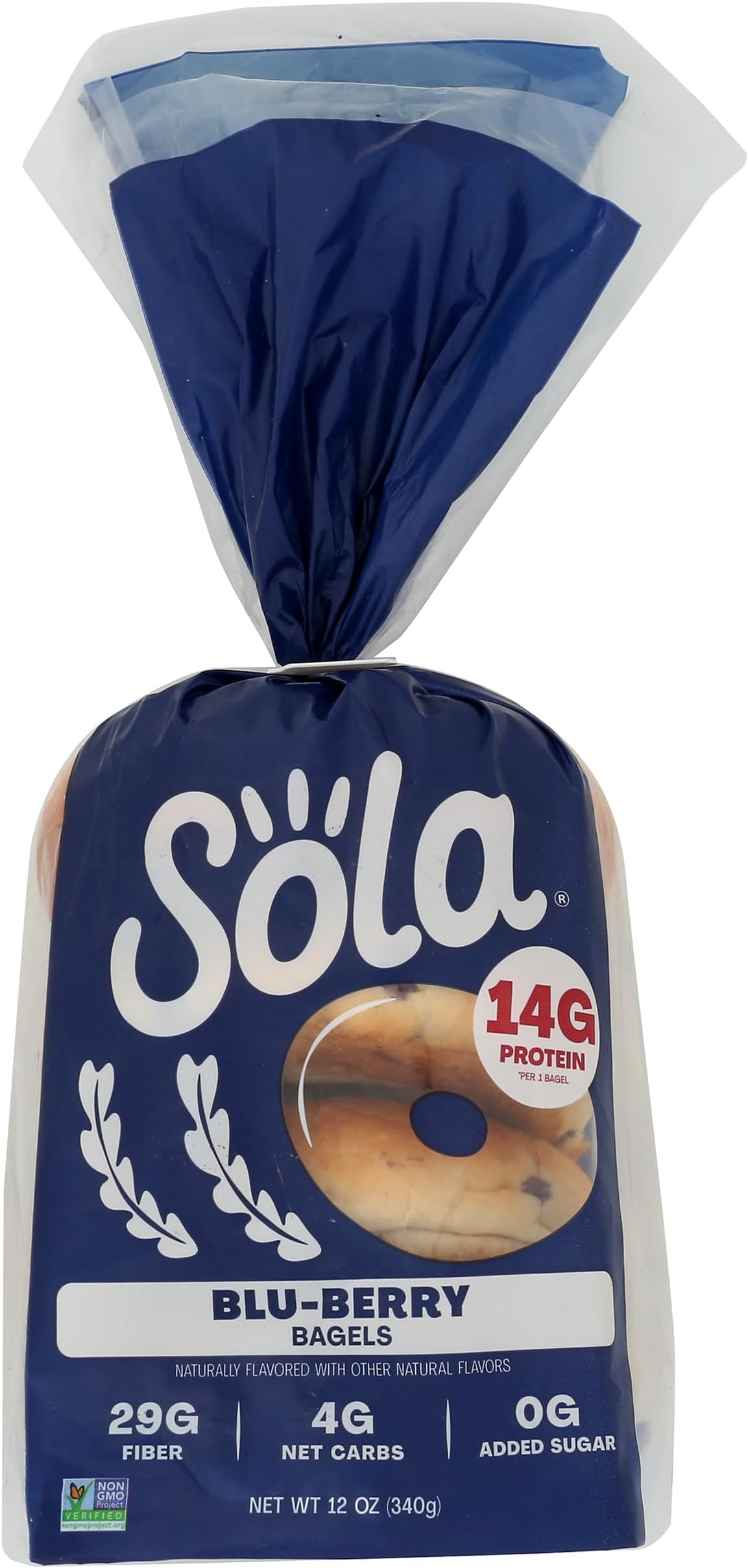 Amazon.com: The Sola Company Blu-Berry Bagels, 12 OZ : Grocery ...