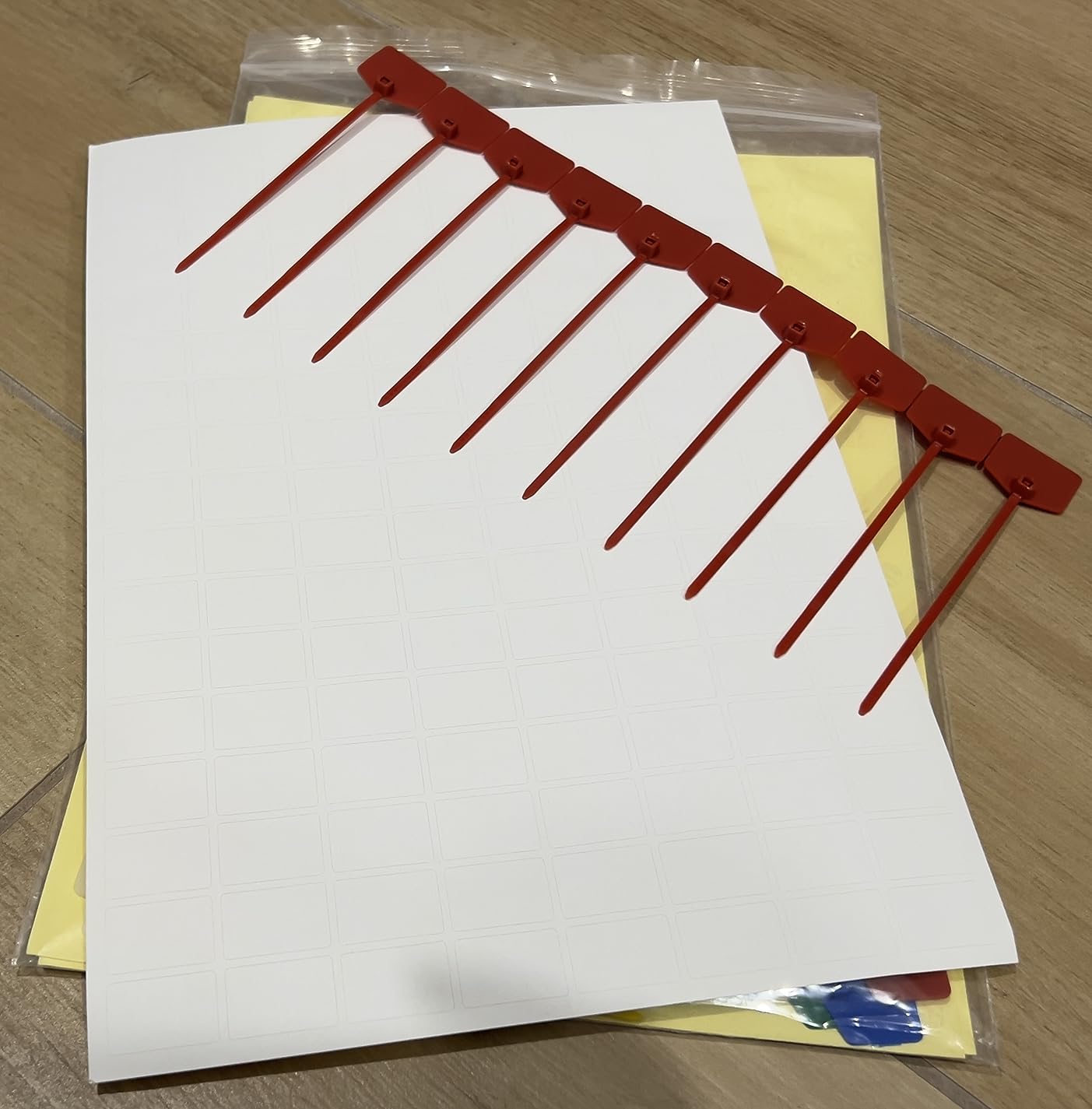 Mr-Label 110 mm Nylon Cable Zip Ties Tags Labels Marker – Write on ...