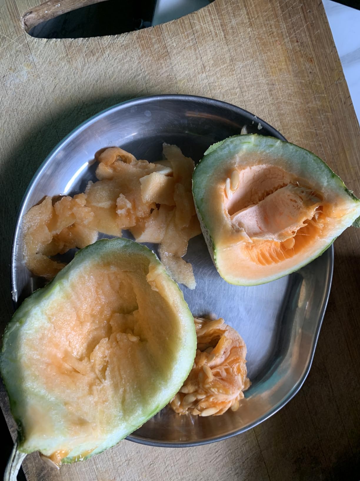 Fresh Musk Melon, Striped 1 Piece (500 - 900 g)(weight may vary ...