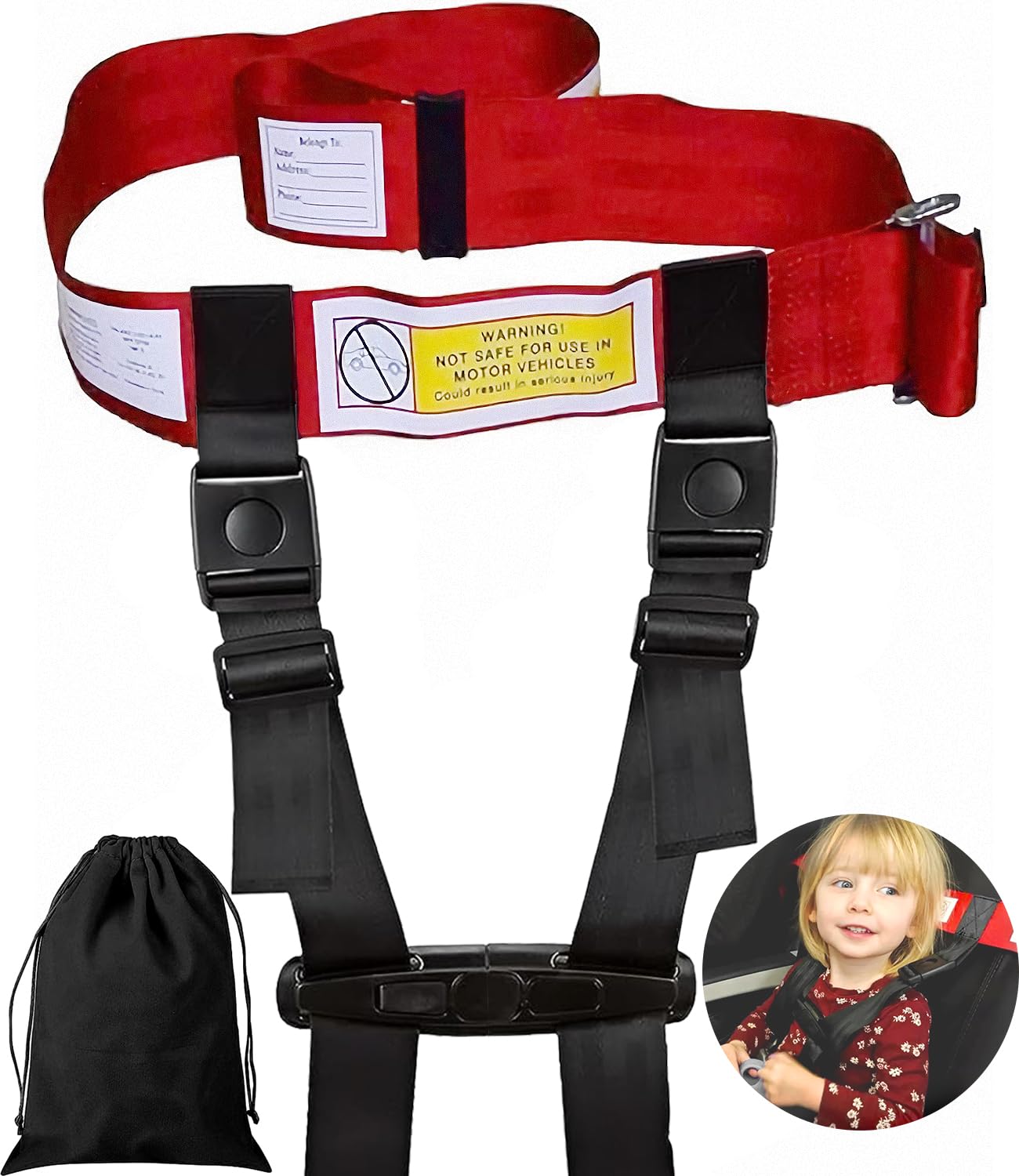 Amazon.com : Child Airplane Safety Travel Harness, Toddler Travel ...