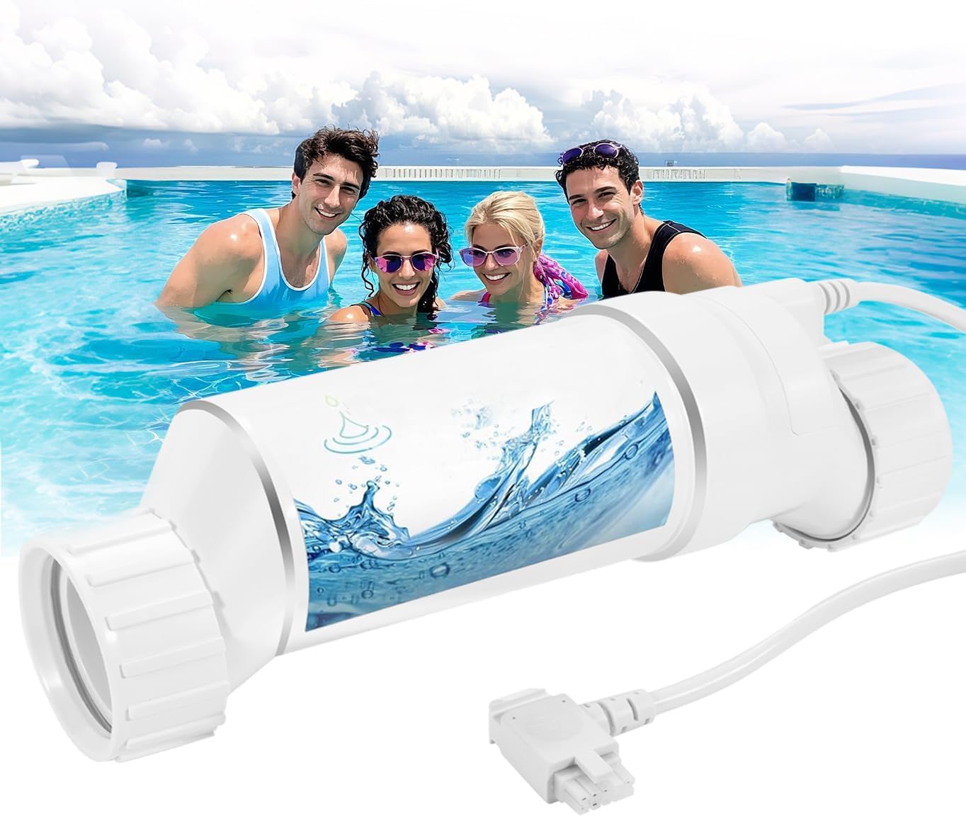 Amazon.com : T-15 Salt Water Pool Chlorinator System Replacement Fits ...