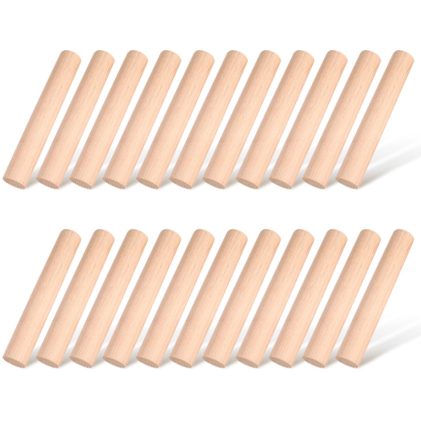 Amazon.com: Small Wooden Rolling Pin, Dumpling Dough Roller Wooden Mini ...