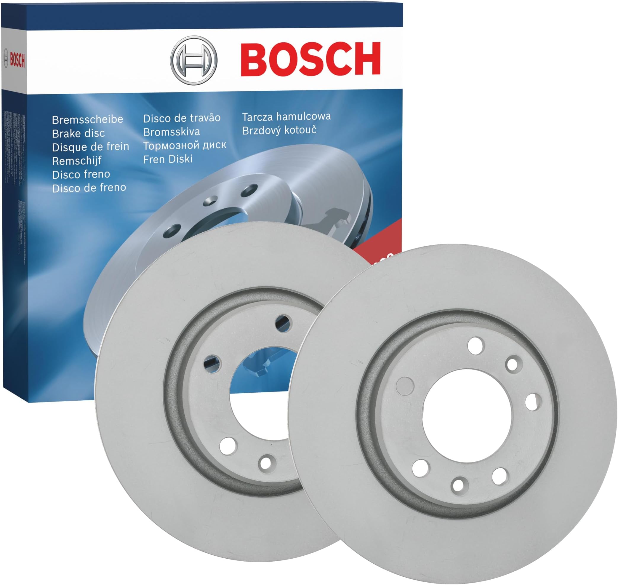 Bosch BD1593 Brake discs - ECE-R90 certified - 1 set of 2 discs ...