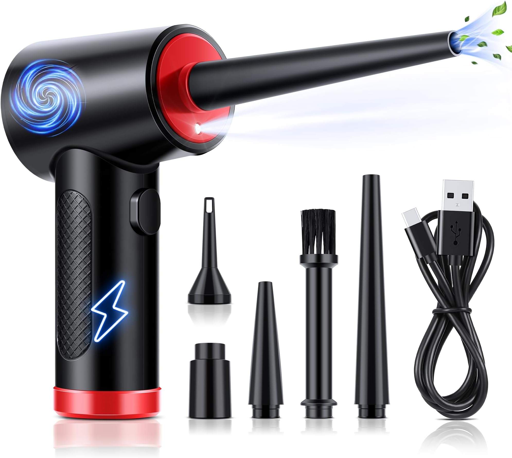 Amazon.com: Compressed Air Duster, Electronic Air Duster, Portable ...