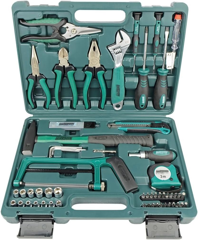 Mannesmann Tool Box/Assembled (155 Pieces) : Amazon.co.uk: DIY & Tools
