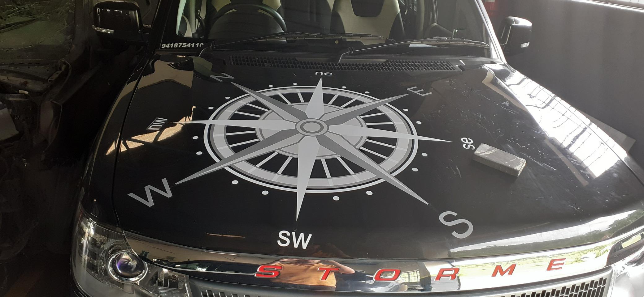 Quara Automaze Car Side Decal Full Body Sticker Graphics, for Tata ...