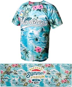 Amazon.co.jp: Chiba Lotte Marines Uniform 2019 Summer Towel Set of 2 ...