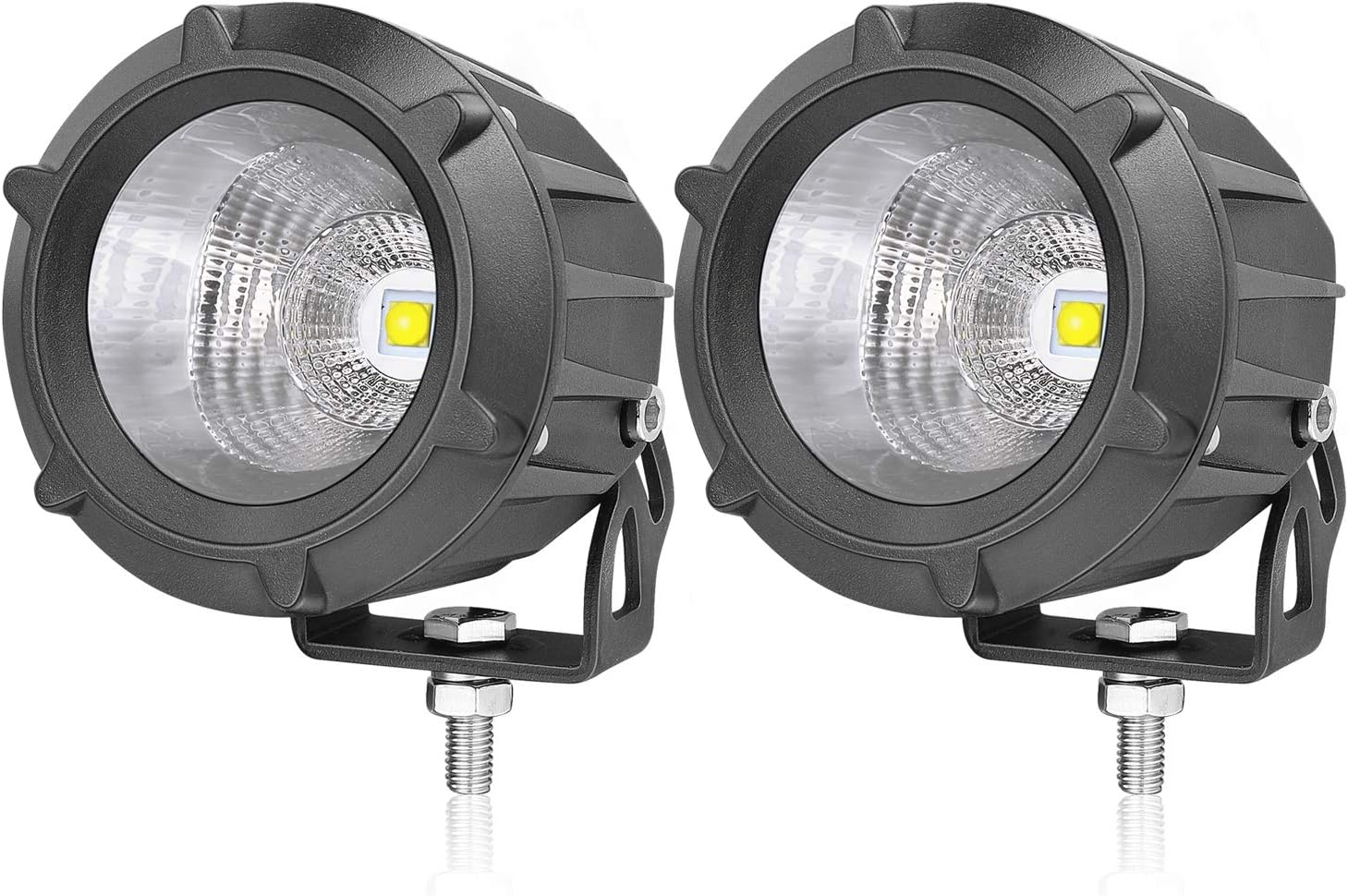 Amazon.com: AKD Part 3.5 Inch Round Fog Lights 50W Spot Flood Combo ...