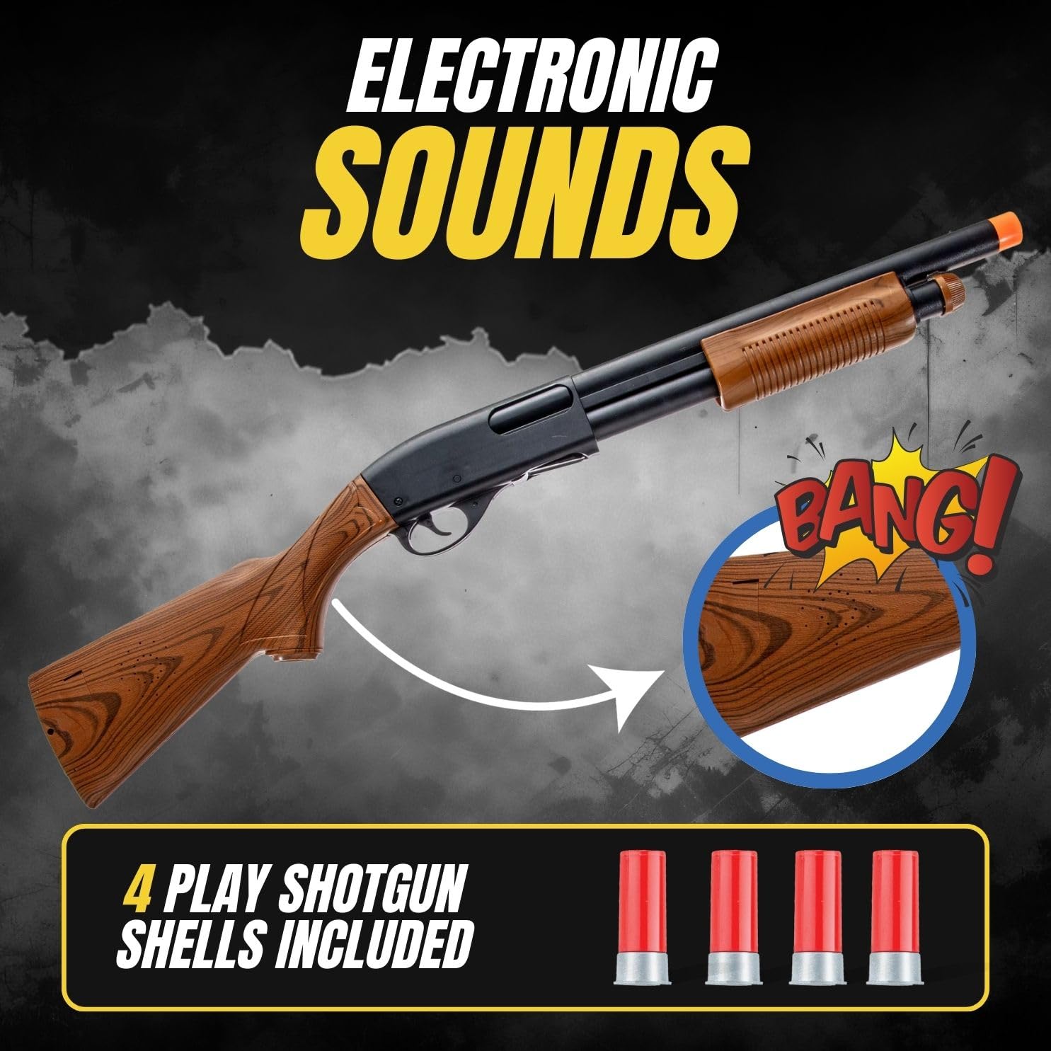 Snapklik.com : Liberty Imports Kids Toy Pump Action Shotgun Hunting Rifle