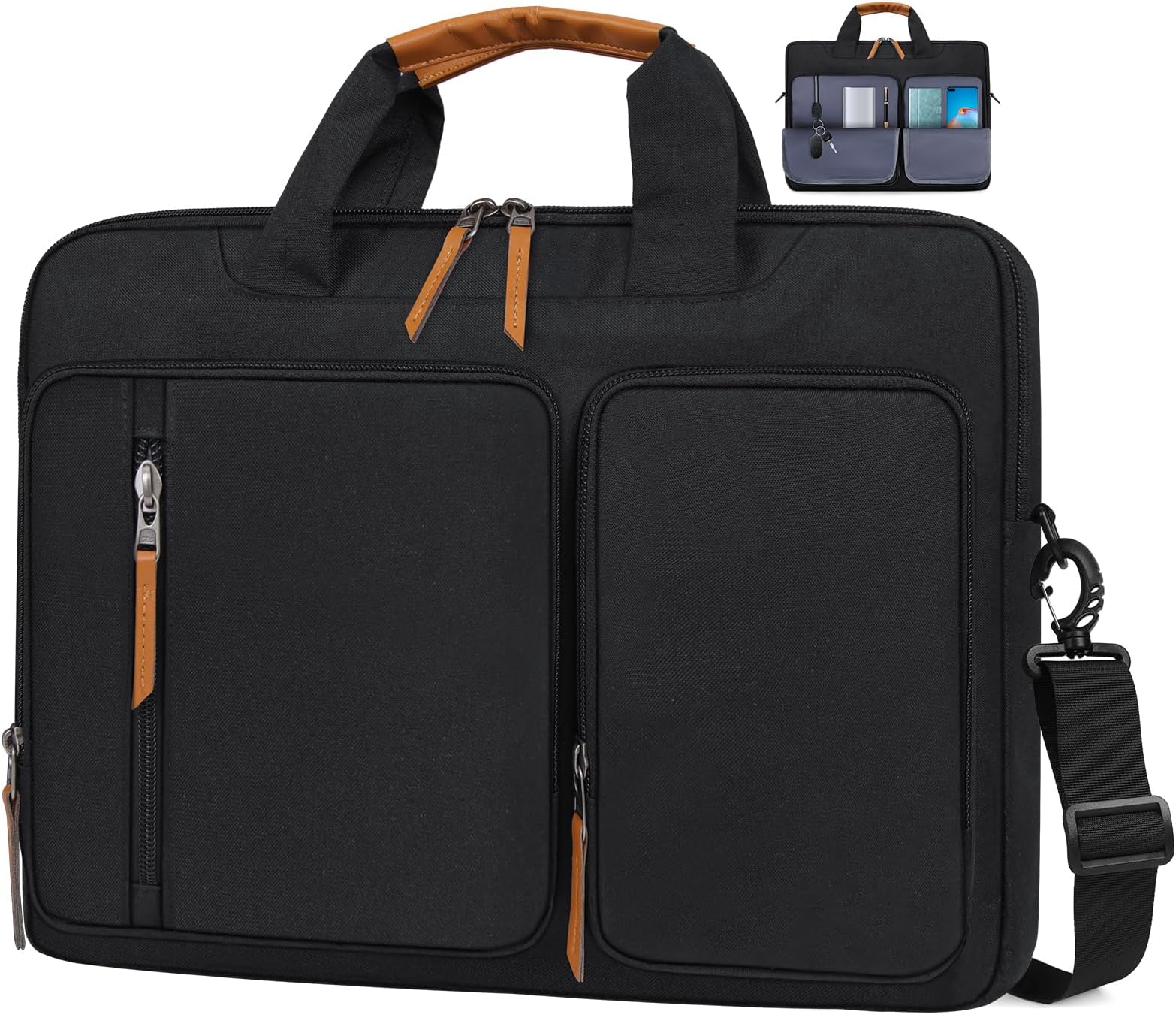 Laptop Bag Case 15-15.6 Inch Waterproof Laptop Sleeve Slim Briefcase ...