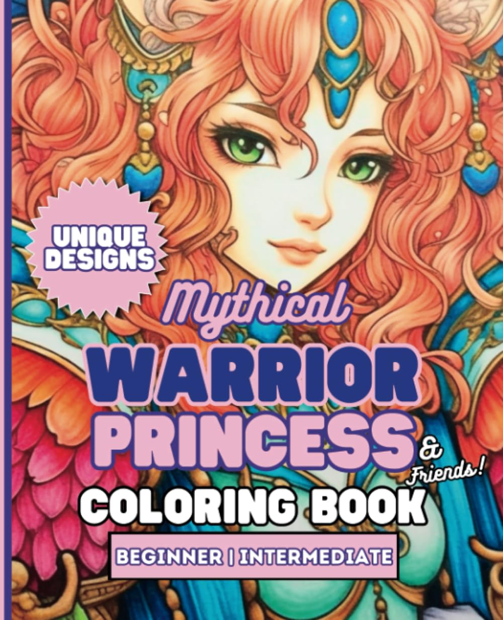 Amazon.com: Mythical Warrior Princess & Friends: Coloring Book ...