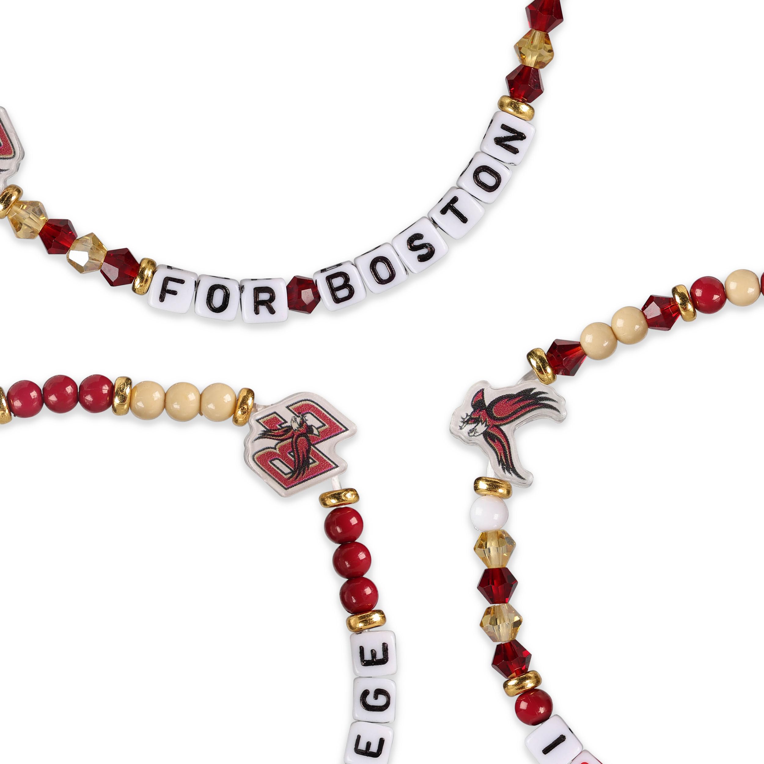 Snapklik.com : Boston College Eagles NCAA 3 Pack Team Friendship Bracelet