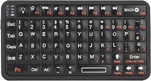 Rii Mini Bluetooth Keyboard, Portable Wireless Rechargeable Keyboard ...
