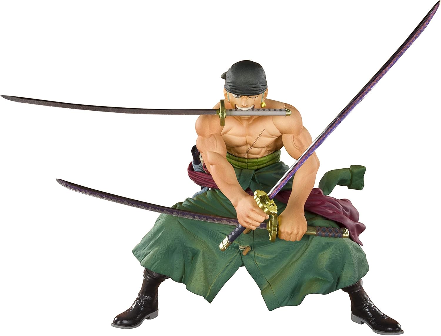 Amazon.com: TAMASHII NATIONS Figuartszero Pirate Hunter Zoro Onepiece ...