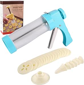 Amazon.com: Spritz Cookie Press Gun Kit: Cookie Press Set/Icing Gun Kit ...