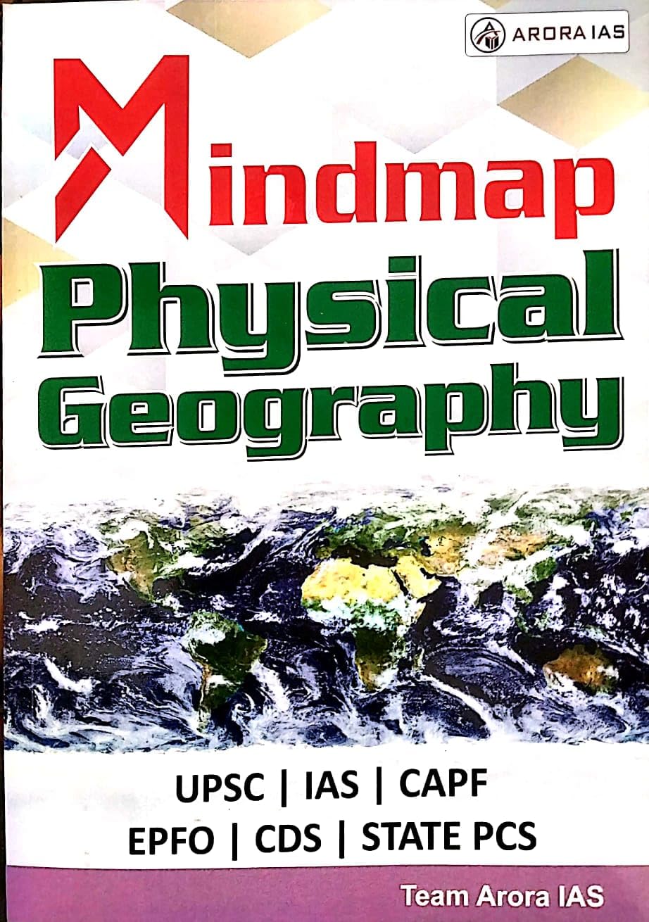Buy Physical Geography Mindmap for MindMap (Mind map) for UPSC/ IAS ...
