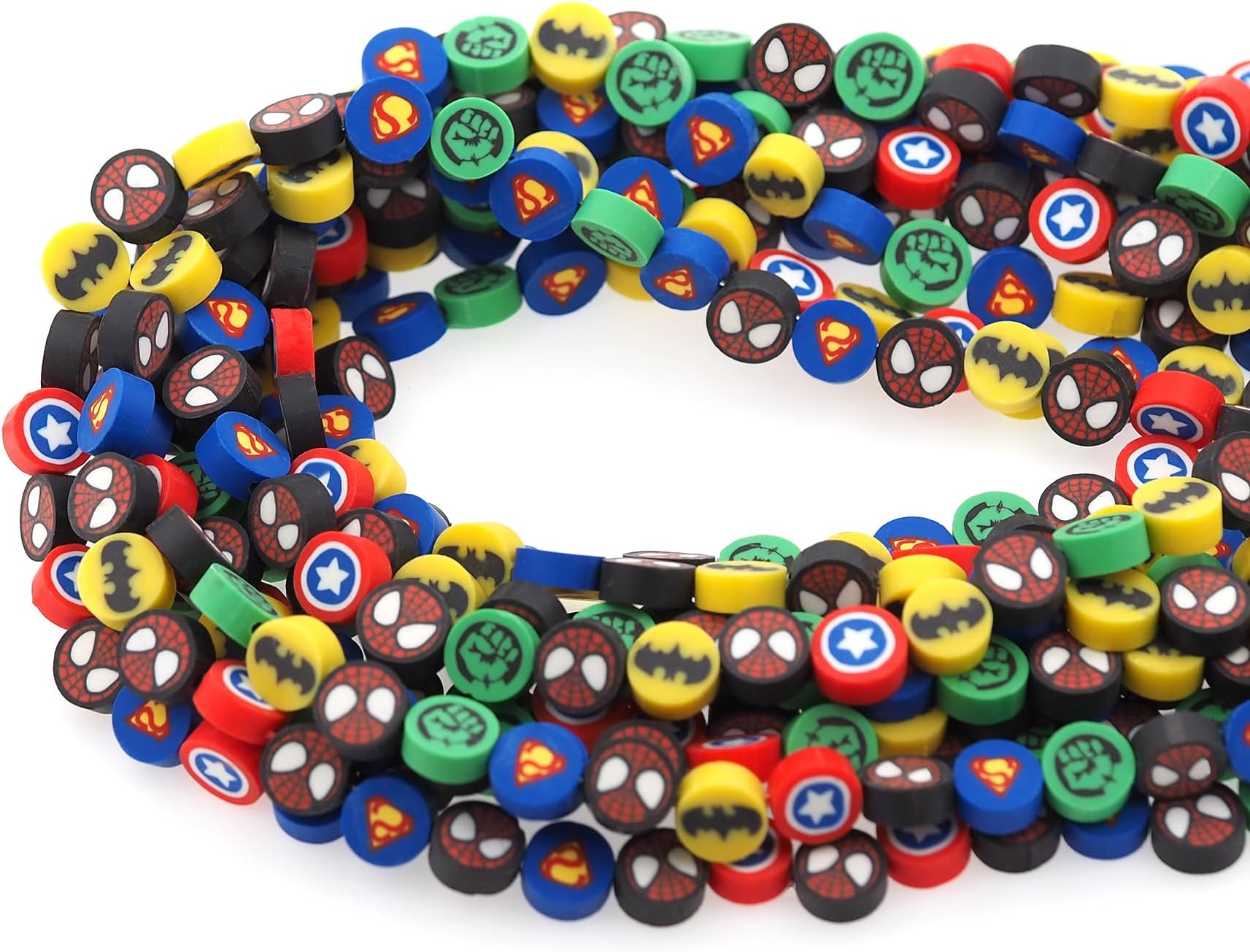 Amazon.com: 20Pcs Superhero Silicone Focal Beads for Pens,Cute Silicone ...