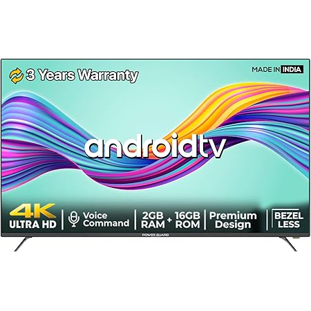 SKYWALL 165 cm (65 inches) 4K Ultra HD Smart LED TV 65SW-VS (Black ...