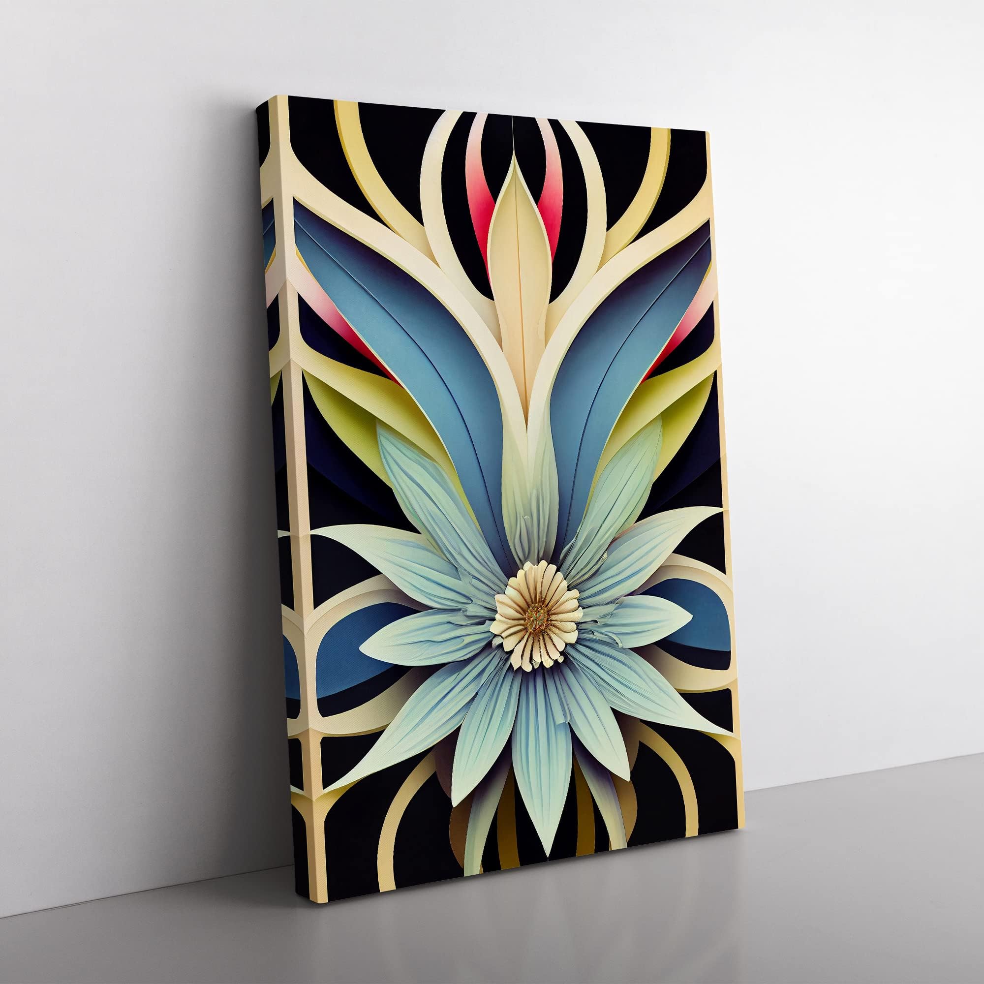 Sun Art Deco Vol.2 Canvas Print for Living Room Bedroom Home Office ...