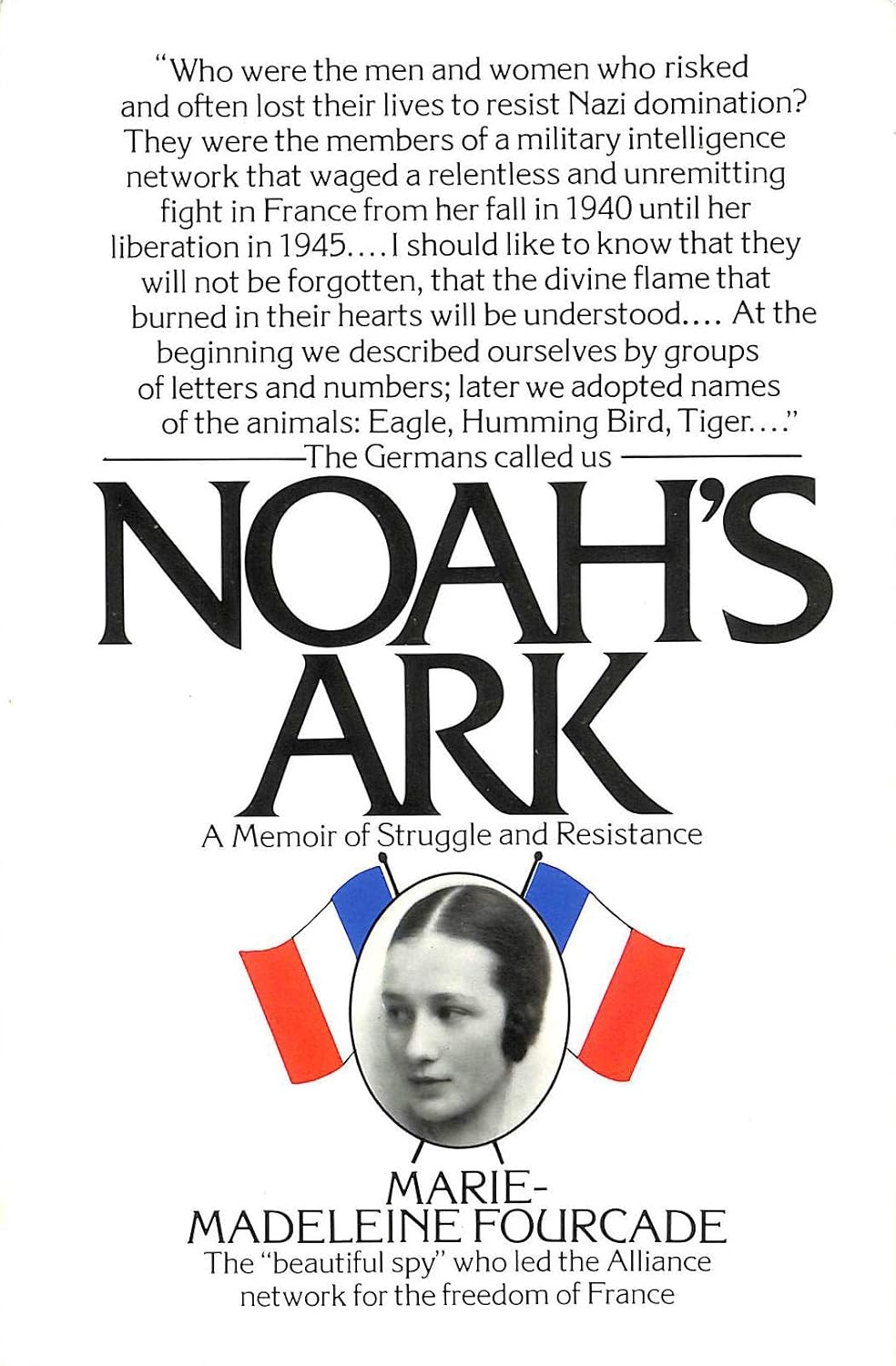 Noah's Ark: Marie-Madeleine Fourcade, Kenneth Morgan: 9780525168201 ...