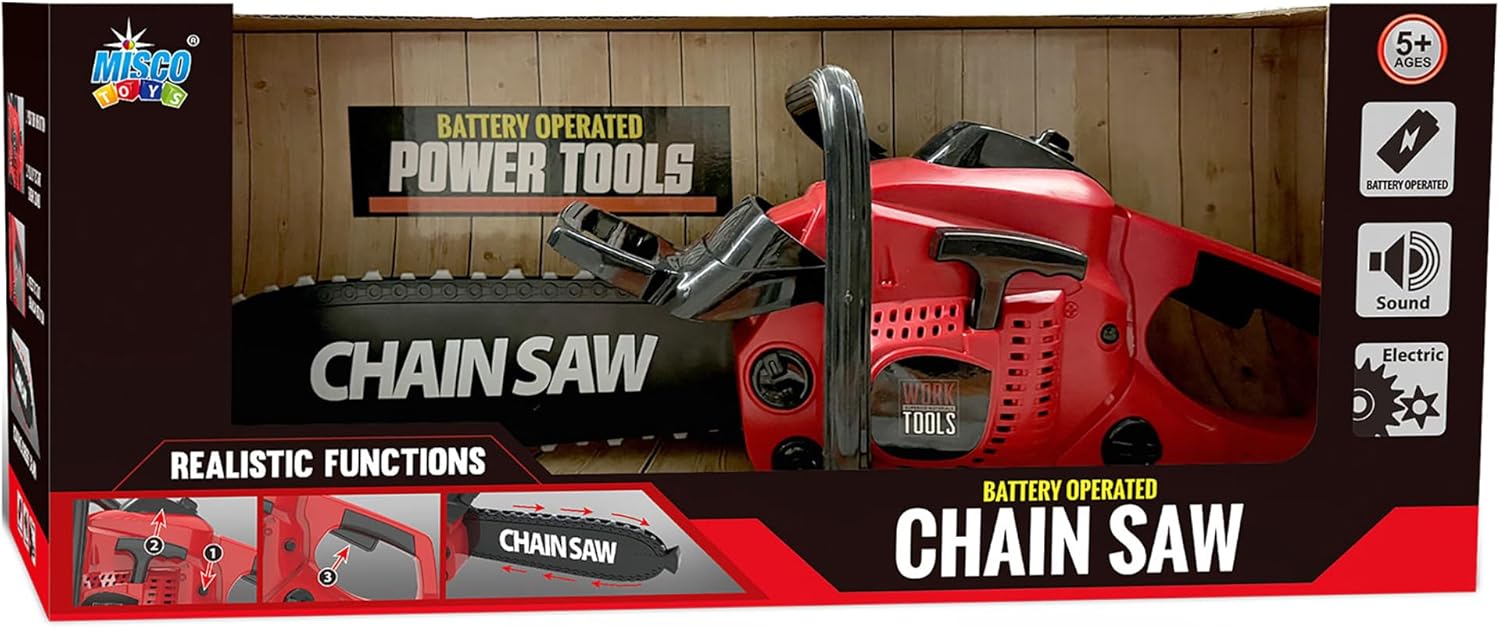 Misco Toys Electric Toy Chainsaw MT3003/12 Instruction Manual