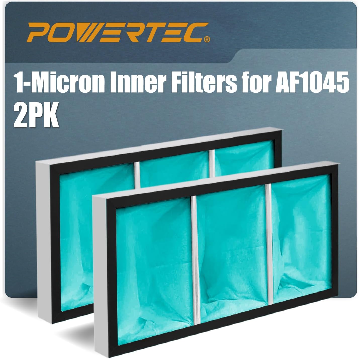 Amazon.com: POWERTEC Air Filtration Inner and Outer Replacement Filters ...
