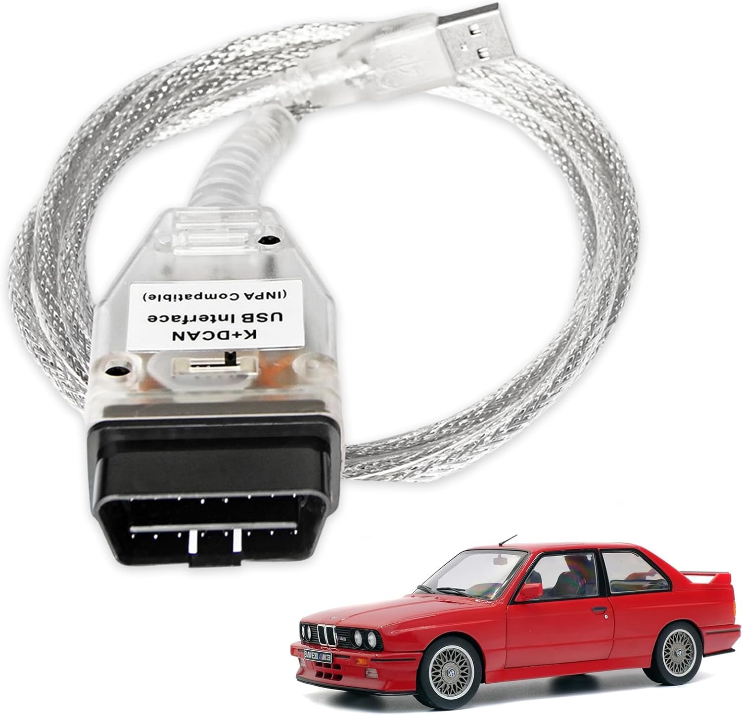 Amazon.com: K DCAN Cable for BMW OBD2 Scanner Diagnostic Tool,K+CAN ...