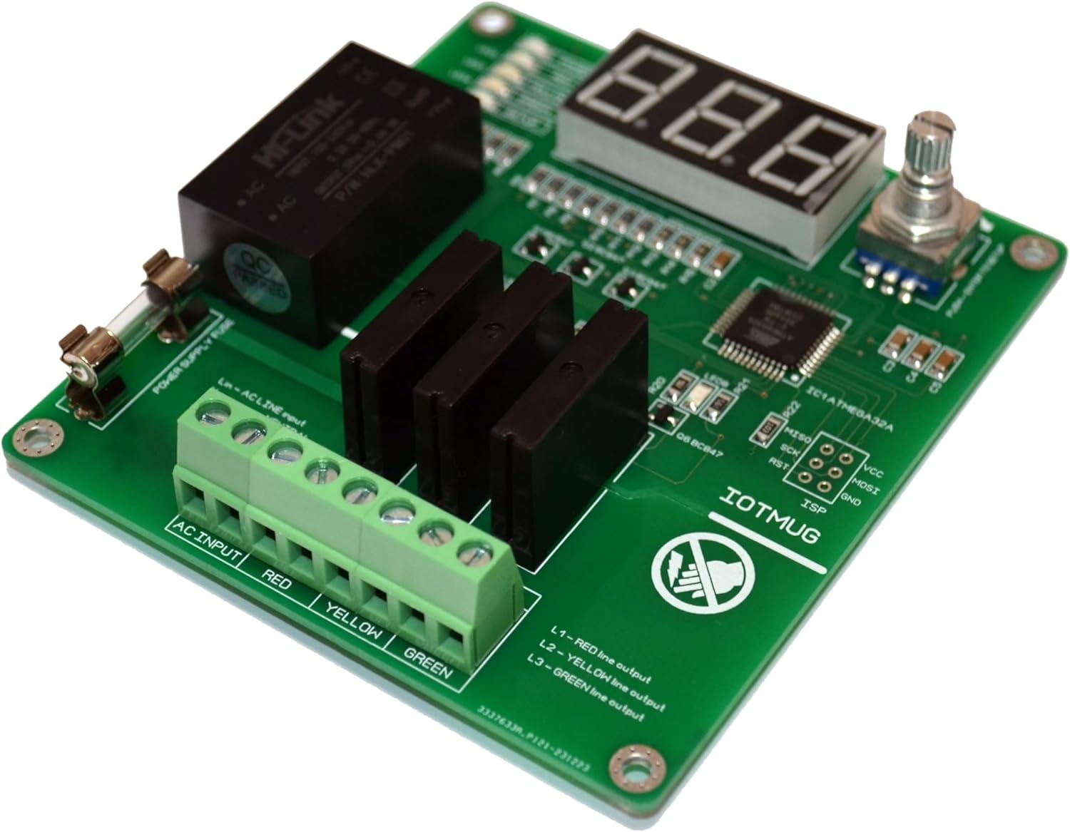 Amazon.com: 37+ Modes Light Controller Sequencer Board 3 Channel AC ...