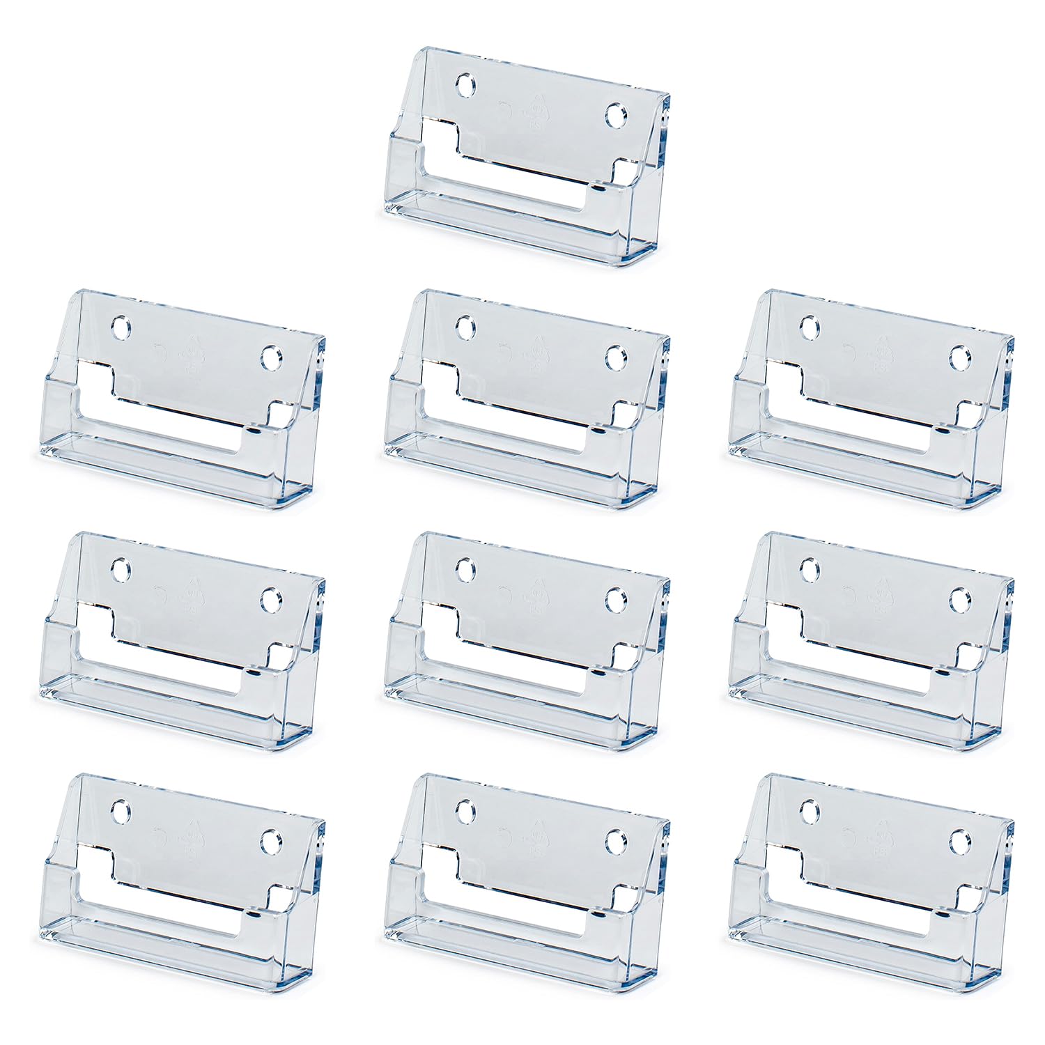 alplas Landscape Business Card Dispenser Holder Stand Wall Mounted ...